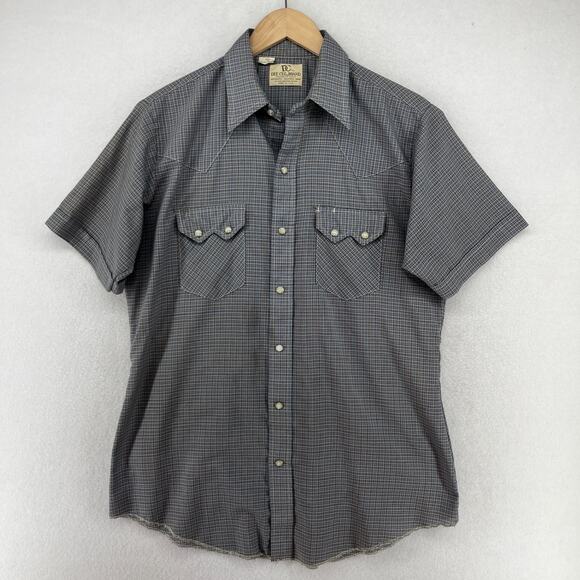 Dee Cee | Shirts | Dee Cee Shirt Mens 6 Western Plaid Permanent Press ...